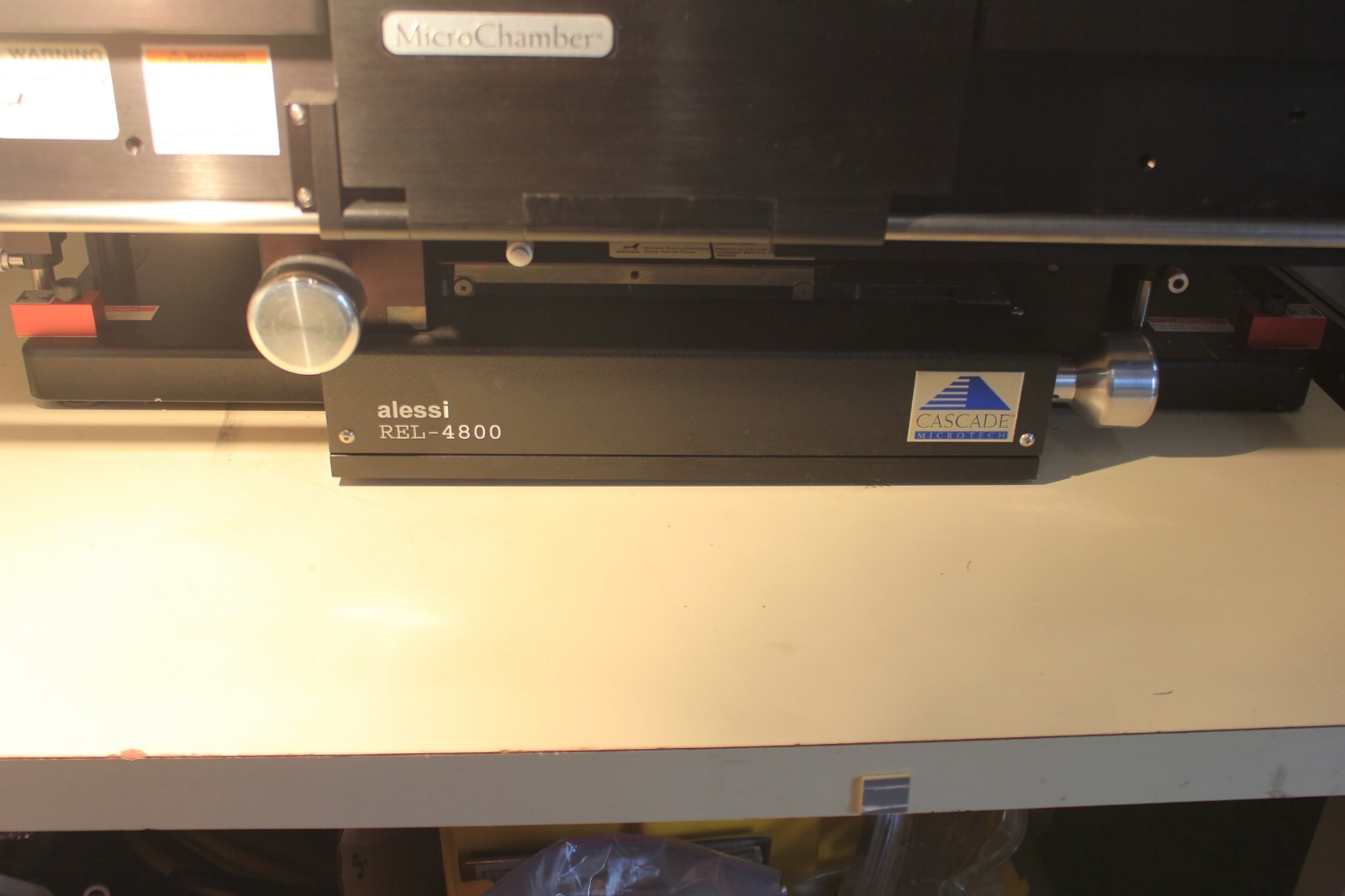 Cascade Microtech REL4800 Manual Probe Station Heated Chuck Summit ...