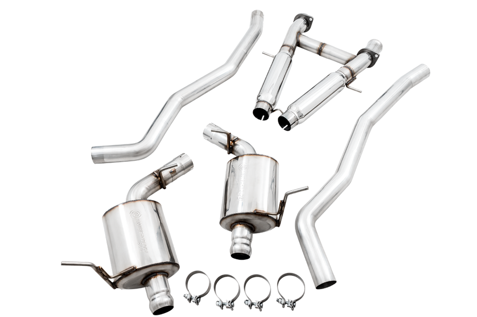 AWE 2014-2021 JEEP SRT GRAND CHEROKEE 6.4L 6.2L TOURING CATBACK EXHAUST ...