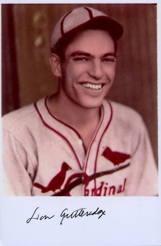 Deceased MLB Player DON GUTTERIDGE Signed Photo | eBay