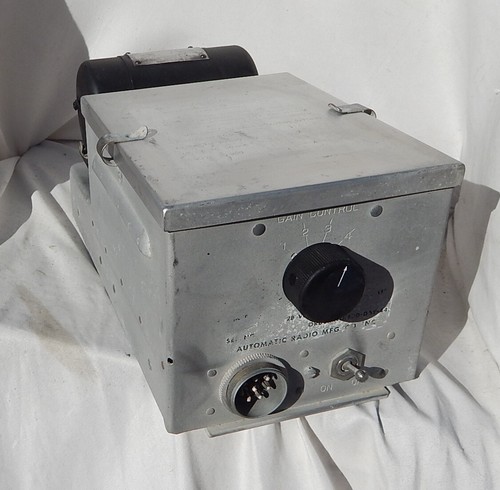 RARE WW2 B-17 Bomber Aircrew Intercom Control Type AM 26/AIC Complete ...