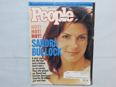 AUG 14 1995 PEOPLE magazine - SANDRA BULLOCK BK | eBay