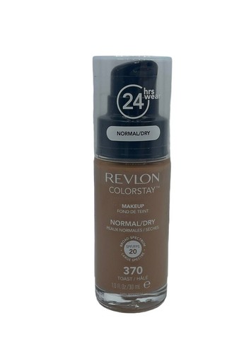 Revlon Colorstay Makeup Normal / Dry 370 Toast SPF 20 - 1.0 Fl. Oz ...