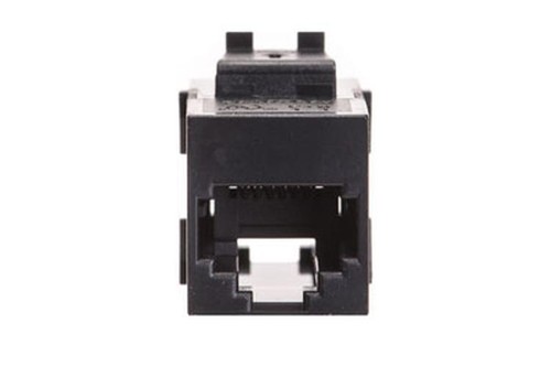ICC MODULE COUPLER RJ-11 PIN 1-1 BLACK IC107C6RBK UPC 633758004428 ...