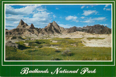 Postcard Scenic View of Badlands National Park South Dakota, SD #3 | eBay