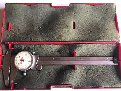 Starrett 120A-6 Dial Caliper - White 94704907987| eBay