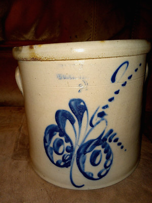 Antique Norton Stoneware 2 gallon Flower Crock | eBay