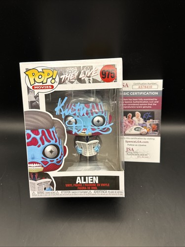 KEITH DAVID SIGNED ALIEN FUNKO POP VINYL 975 THEY LIVE FRANK AUTOGRAPH ...