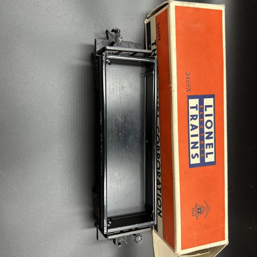 LIONEL #3469 AUTOMATIC COAL DUMP CAR BLACK 1949 DIE CAST/ALUMINUM MINT ...