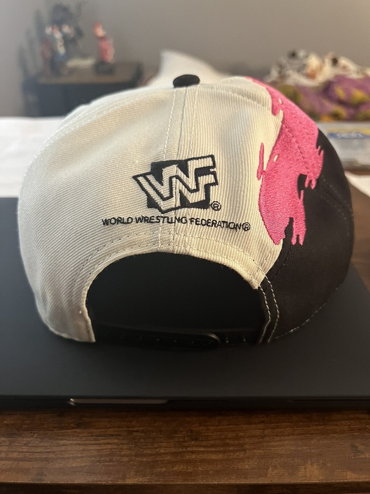 WWF Bret Hart Foundation Owen Canadian Stampede Hat WWE WCW ECW | eBay