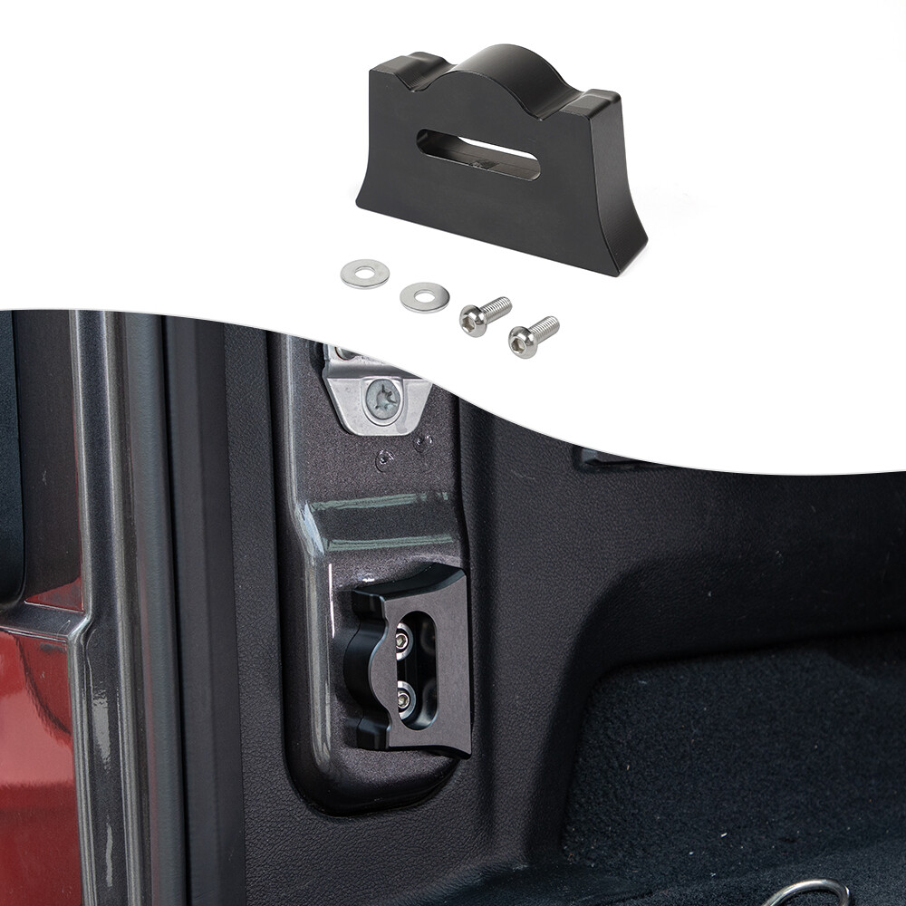 Black Tailgate Stopper Limiter Cover Trim Latch Bumper For Jeep ...