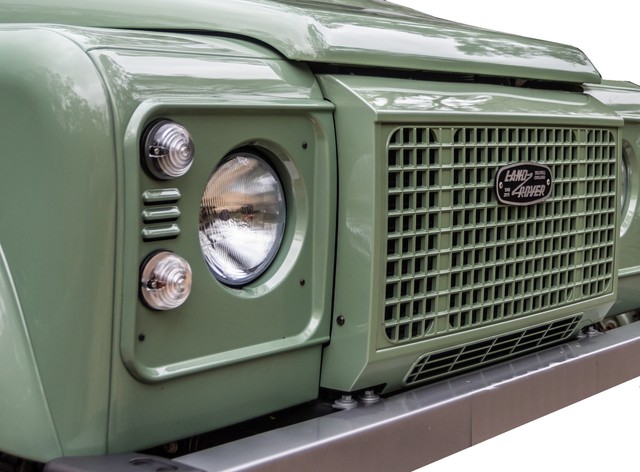 Unpainted "heritage Edition" Style Front Grille for Land Rover Defender ...