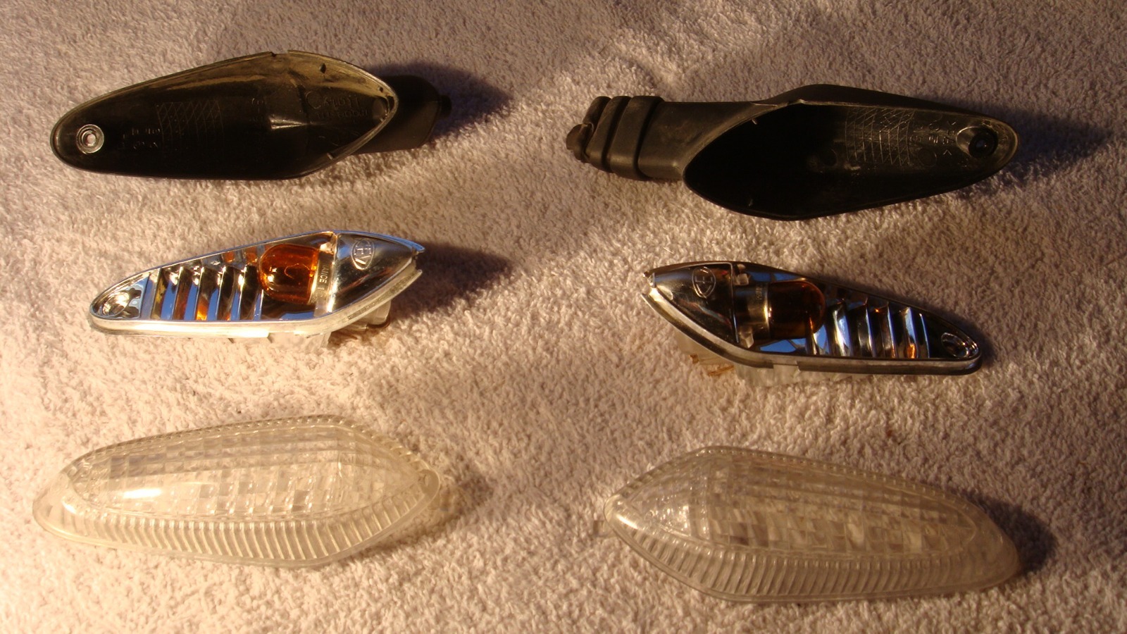 2012 Ducati Multistrada 1200 OEM Rear Turn Indicators [Set] | eBay