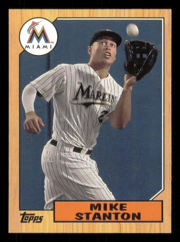 2012 Topps 1987 Minis Mike Stanton Miami Marlins #TM-2 | eBay