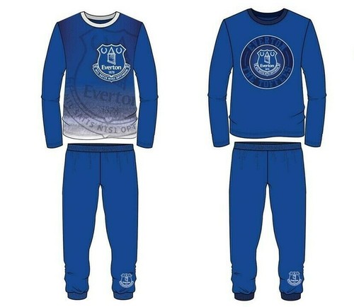 EVERTON FC PYJAMAS OFFICIAL EVERTON PYJAMAS EFC PJS AGE 4 - 12 YRS | eBay
