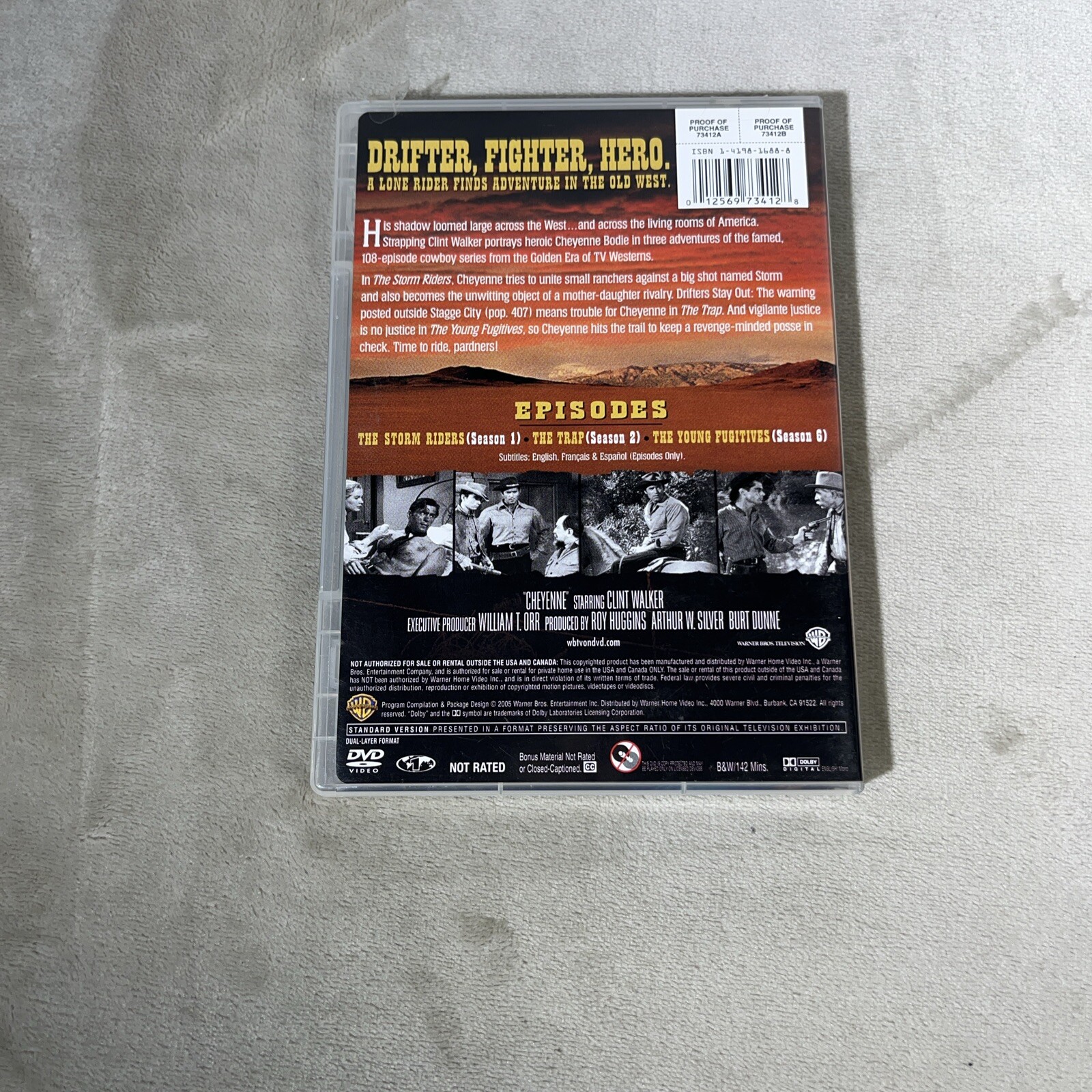 Cheyenne Television Favorites DVD TV 2005 Warner Home Video Clint ...