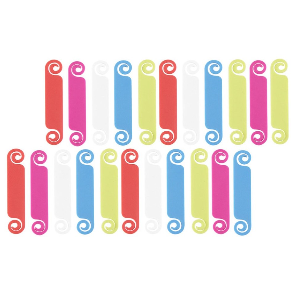 50Pcs Multicolor Cable Labels Cord Identification Tags for USB Computer ...