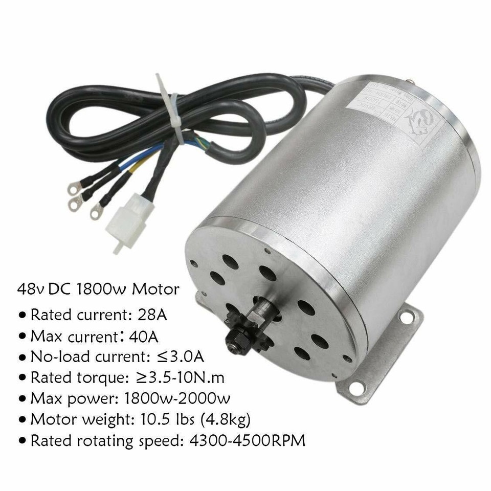 48V 1800W Brushless Electric Motor Controller for ATV e-Bike MX650 ...