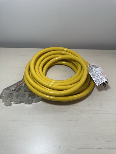 S7 25' Heavy Duty Generator Adaptor Extension Cord Locking NEMA L14-30P ...