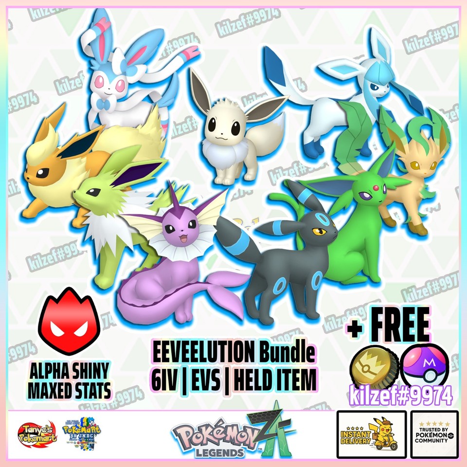 Pokémon Legends: Z-A ALL MEGA | Shiny Alpha | Max Stats | Instant ...