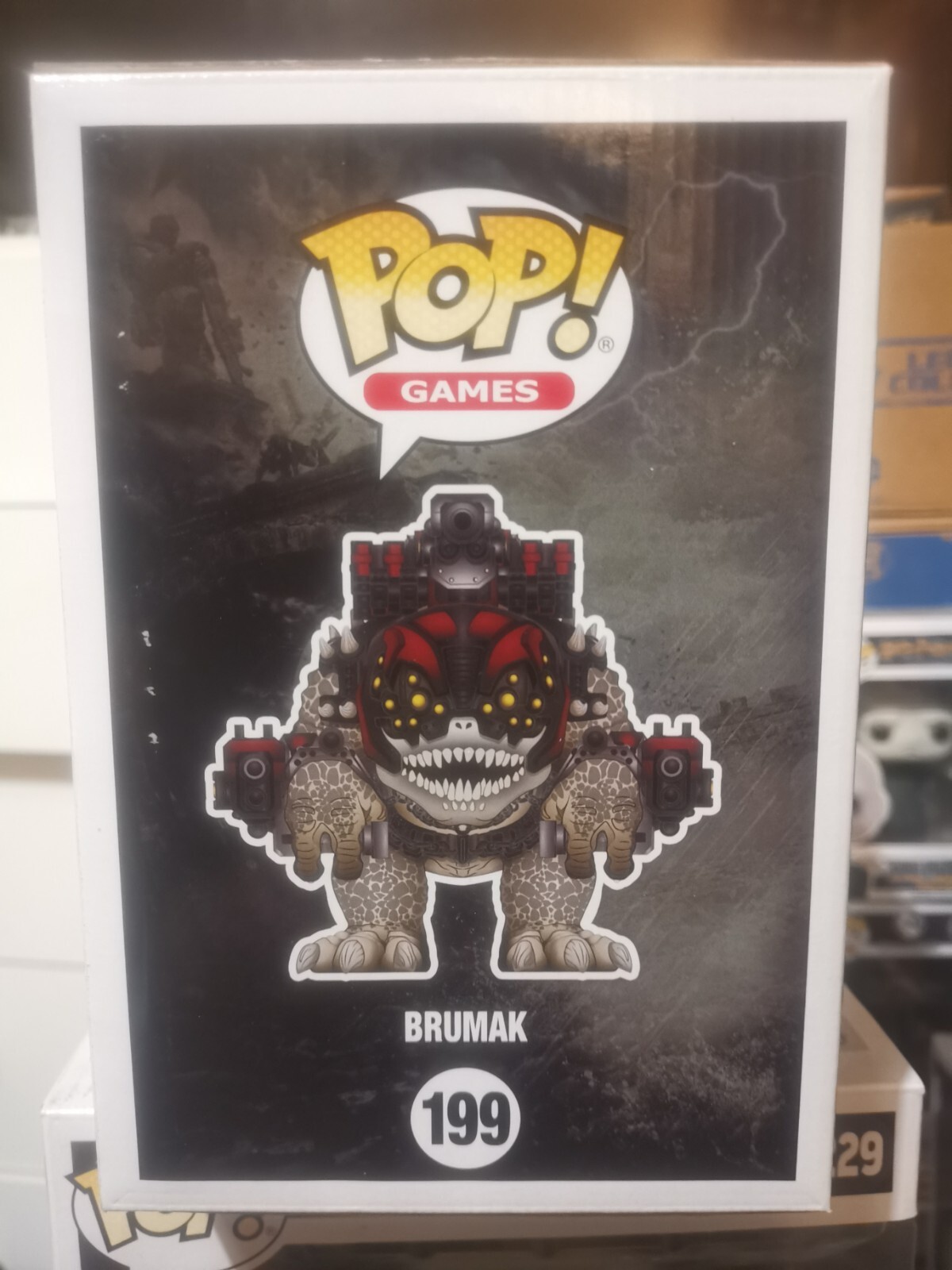 Brumak Gears of War Series 2 Large 6" Funko Pop Vinyl Games for sale ...