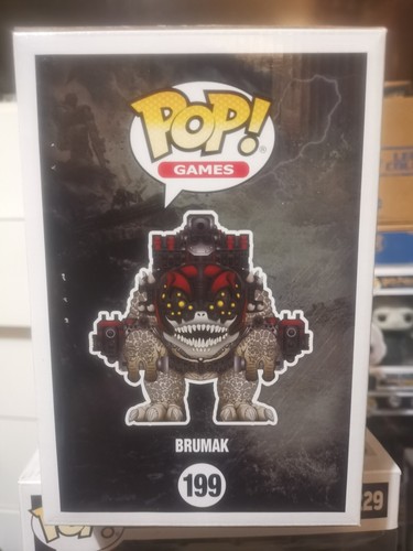 Brumak Gears of War Series 2 Large 6" Funko Pop Vinyl Games for sale ...