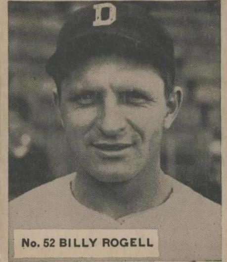 1936 World Wide Gum Big League - V355 #52 Billy Rogell for sale online ...