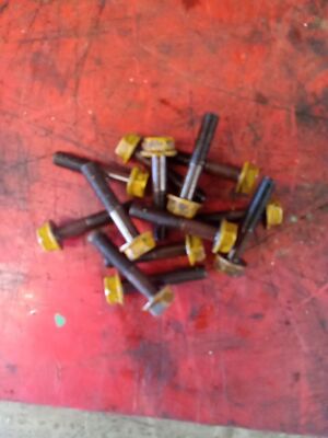 Cat Caterpillar 3.3B Oil Pump Bolts Hardware 4 Cylinder Diesel Engine ...