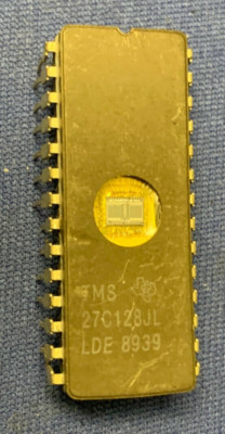 TMS27C128JL TI 27C128 28-PIN CERDIP EPROM IC UOS LAST ONE | eBay