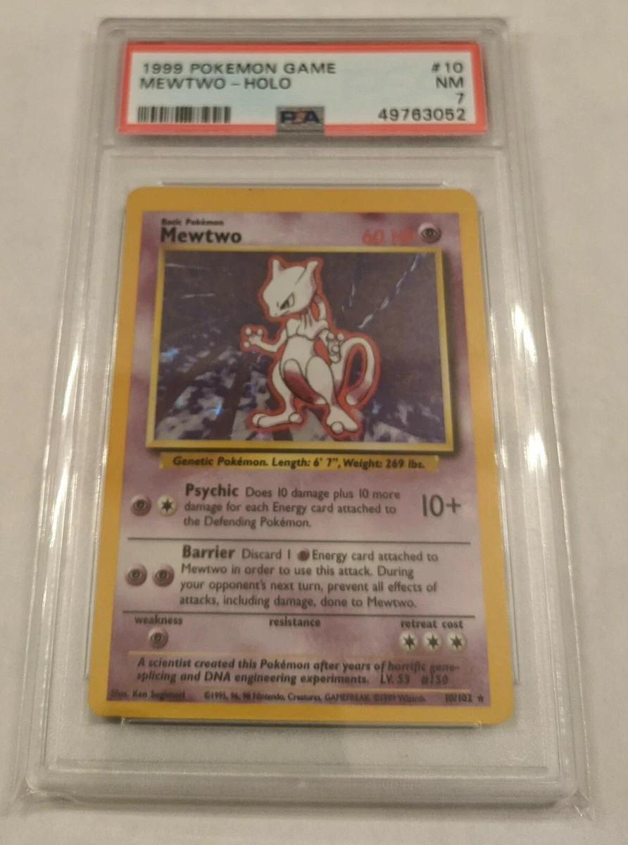 100% secure payment guaranteed Pokémon Mewtwo Holo Base Set Unlimited ...