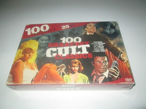 100 Greatest Cult Classics 100 Movies DVDs 25 Disc Set | eBay