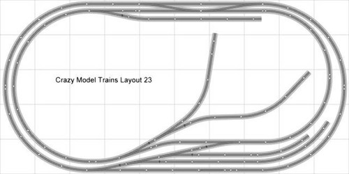 Bachmann E-Z Track Train Layout #023D Train Set HO Scale 5' X 10' DCC ...