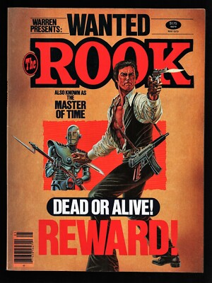 The Rook Vol 1 #2 May 1979 WANTED Dead or Alive Warren Comic Magazine ...