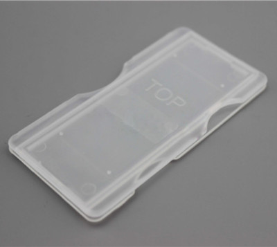 10PC Portable Pocket Lab ABS Plastic Microscope Slides Holder Case ...
