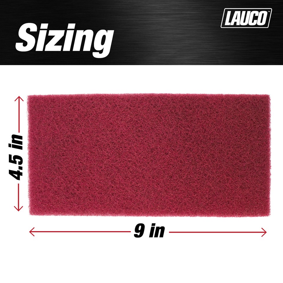 Lauco Scuff Pads Red or Grey - Very Fine or Ultra Fine (25-Sheets) | eBay