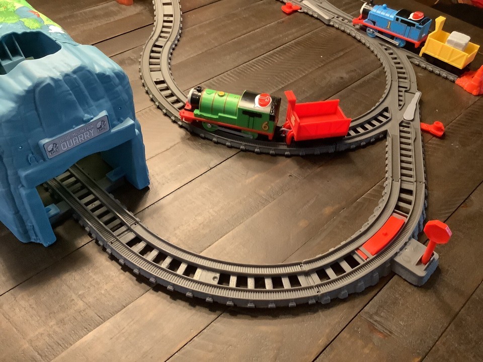 Thomas And Friends Talking Thomas And Percy Train Set COMPLETE Playset ...