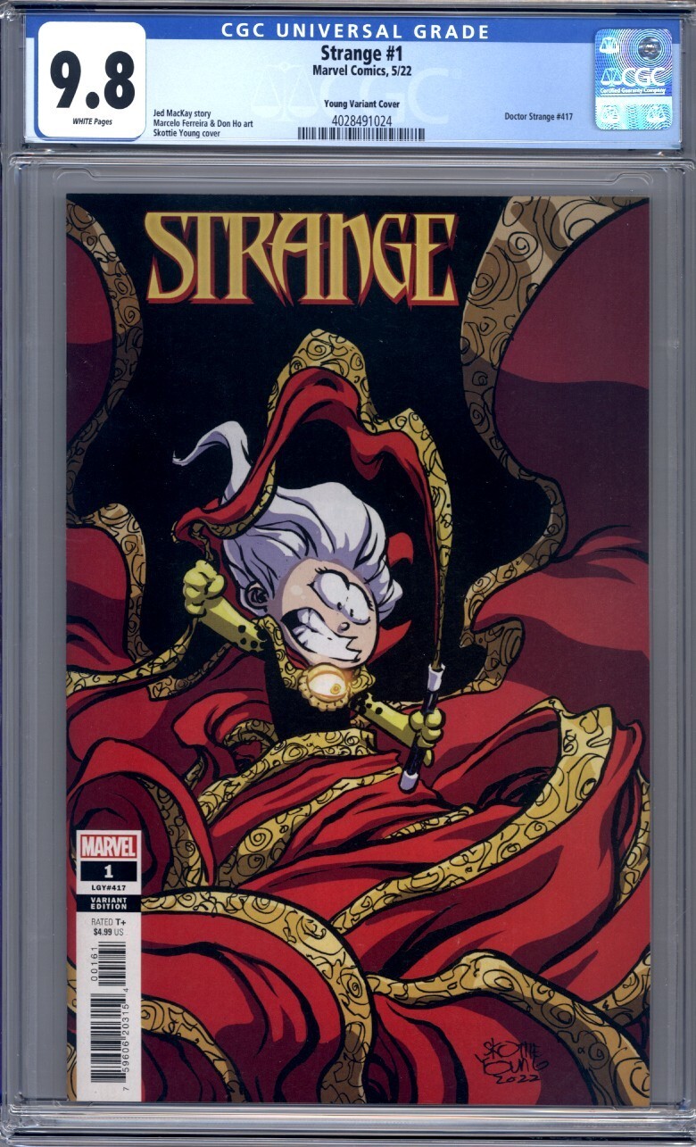 Strange #1 Young Variant Cover CGC 9.8 Marvel Comics 2022 | eBay