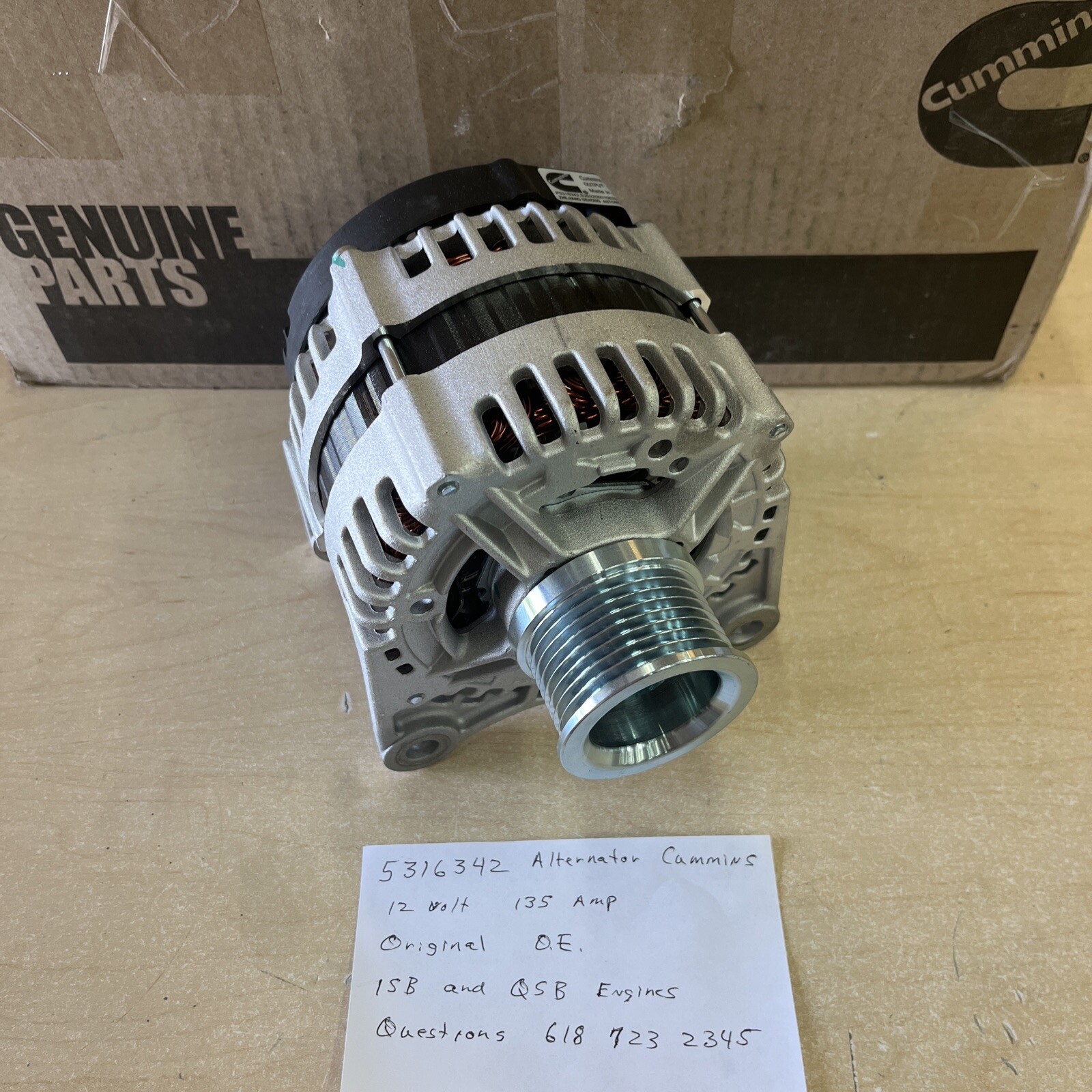 Cummins+Alternator+5316342 for sale online | eBay