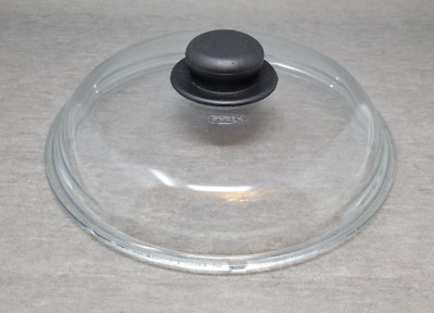 Pyrex, 9.75 inch Glass with Black Rubber Knob Lid, Vintage Kitchen Tool ...