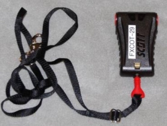 Scott SCBA Pak-Tracker Locator Hand Held Receiver (2) Chargers (25 ...
