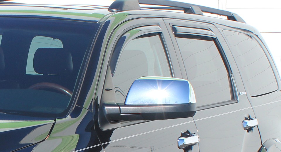 IN-CHANNEL Fit 2008-2022 Toyota Sequoia Window Visors Sun Shade Rain ...