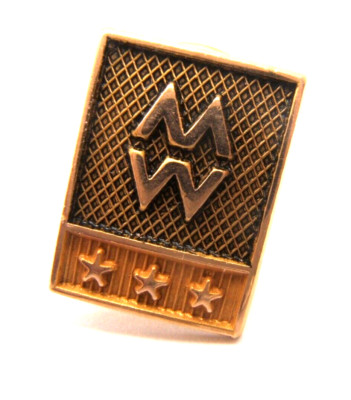 VTG 10K GOLD FILLED MONTGOMERY WARD SERVICE PIN 15 YEAR | eBay