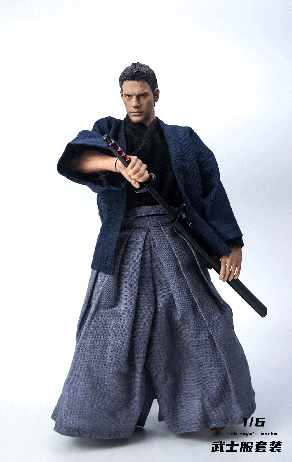1/6 Scale Male Ancient Japanese Samurai Suit Taito Hammer Model | eBay