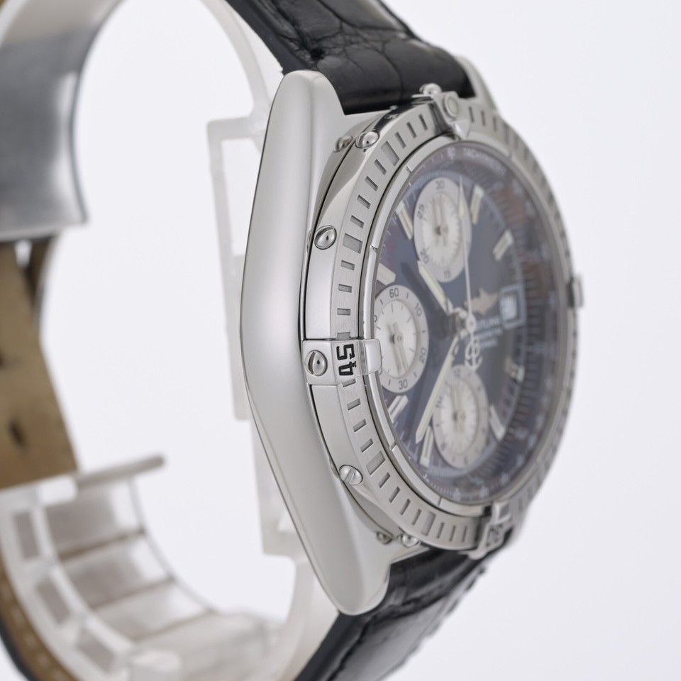 Breitling Chronomat A13352 Blue Dial 40mm Automatic Men's Watch | eBay