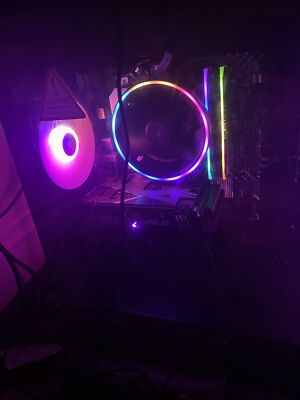 iBUYPOWER GAMING PC 3040 Geforce graphics card along with a storage ...