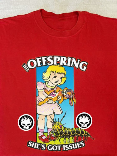 New The Offspring Band Gift For Fan Red S-2345XL Unisex T-shirt | eBay