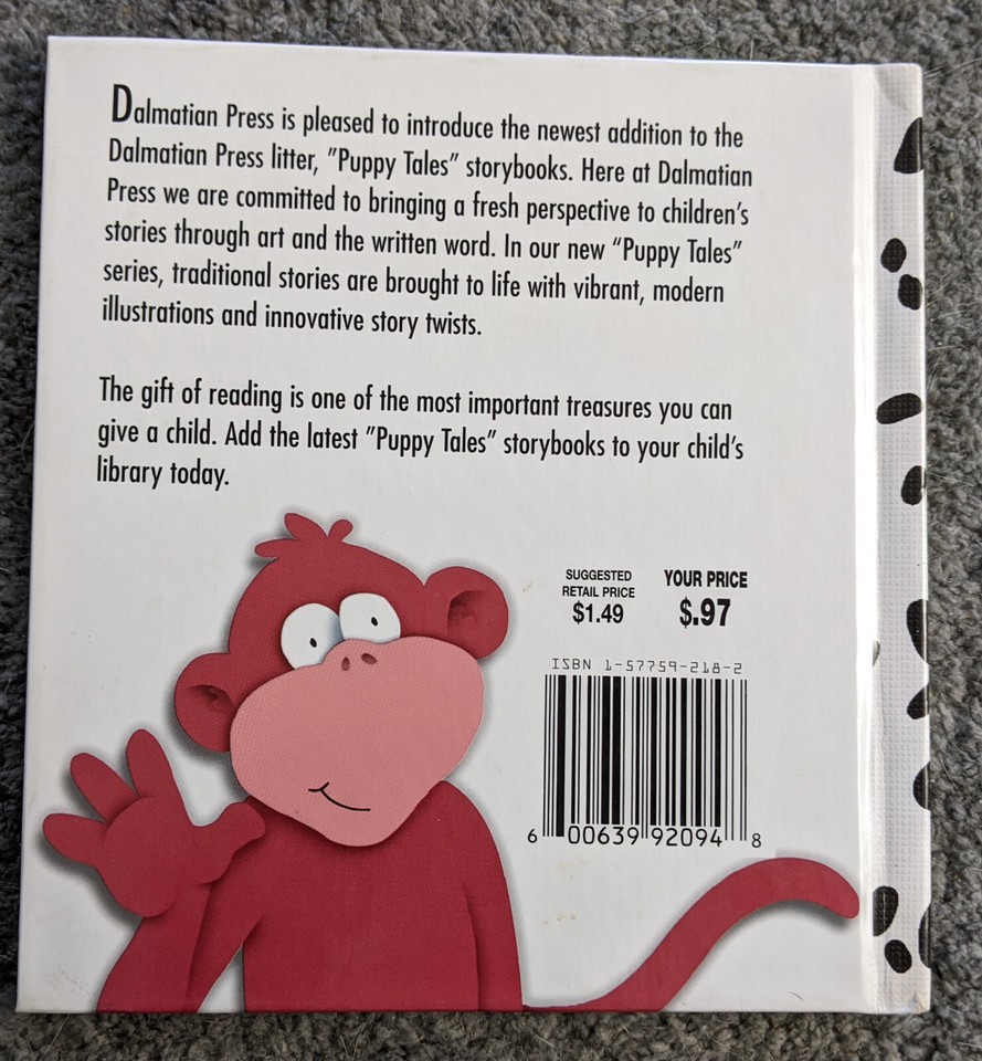 10 Ten Little Monkeys hardcover by Danny Brooks Dalby Dalmation Press ...