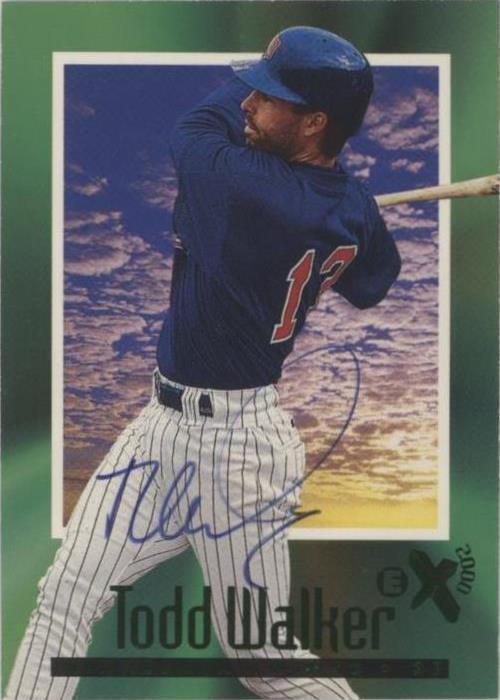 1997 EX 2000 - Todd Walker #30 Autographs Emerald (AU) for sale online ...
