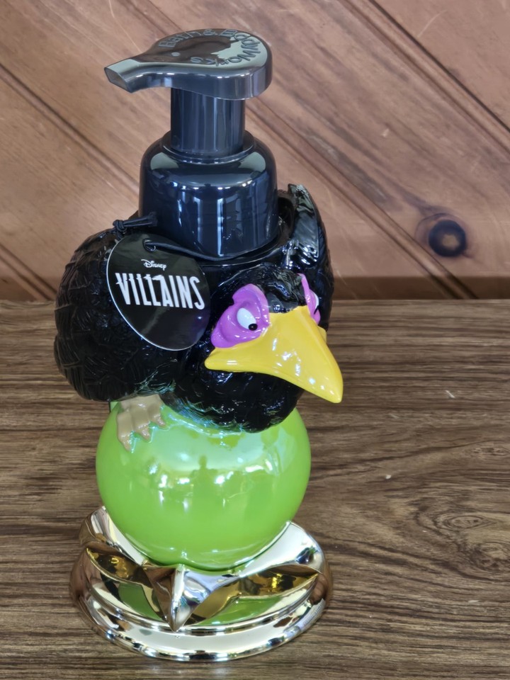 Bath and Body Works DISNEY VILLIANS Maleficent Raven Soap Dispenser | eBay