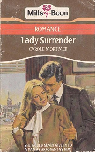 Lady Surrender by Carol Mortimer Book The Fast Free Shipping | eBay