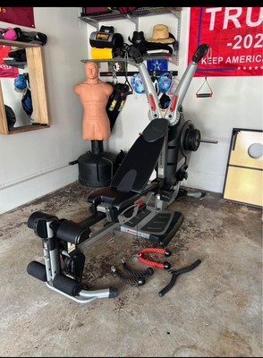 Bowflex Revolution Home Gym, Accessory Rack, Upgraded Weights+extras ...